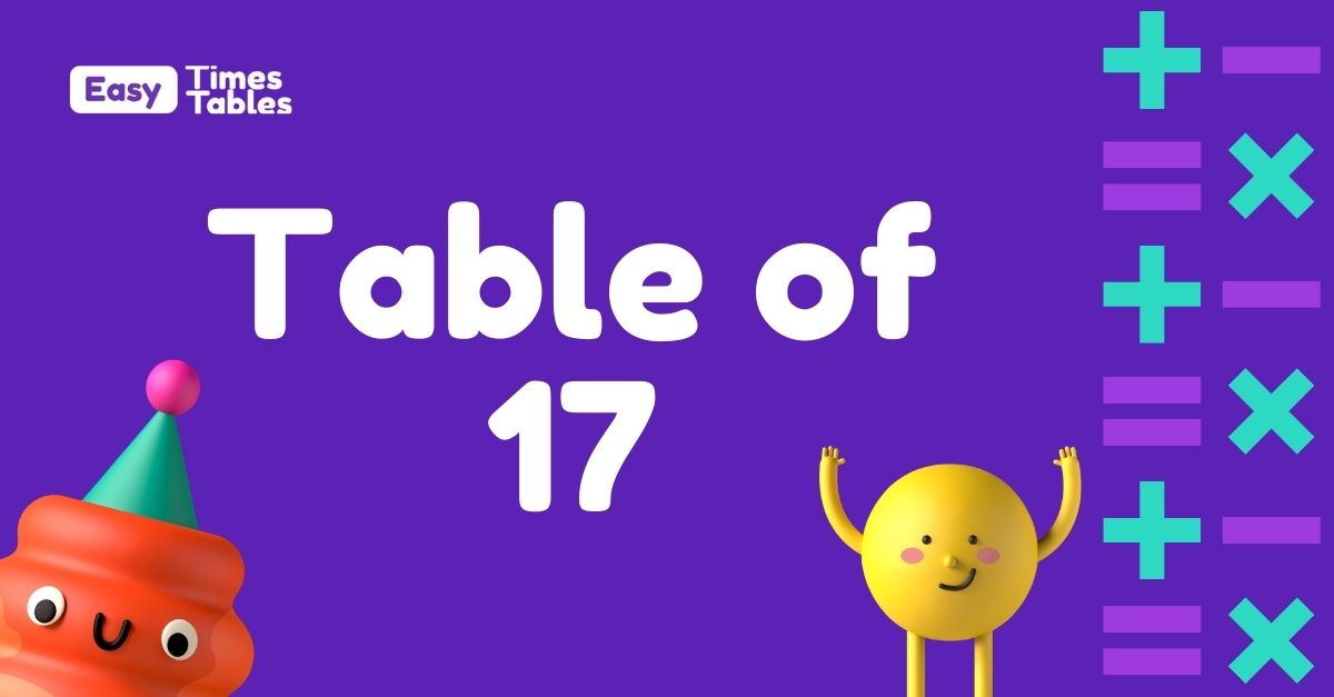 18 Times table - Multiplication table of 18 for children