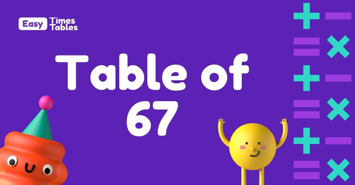 70 Times table - Multiplication table of 70 for children